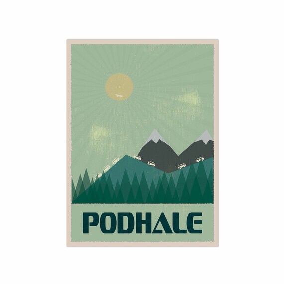Poster Podhale | Etsy