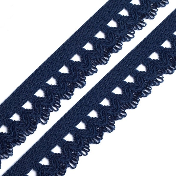 Navy Blue Elastic - Etsy