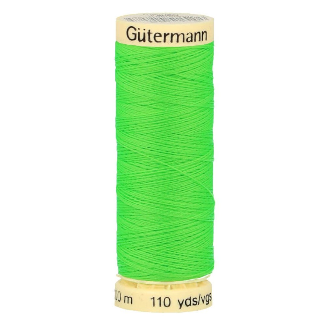 Gütermann Sew-all Thread 100 M Neon Green - Color 3836 - Etsy
