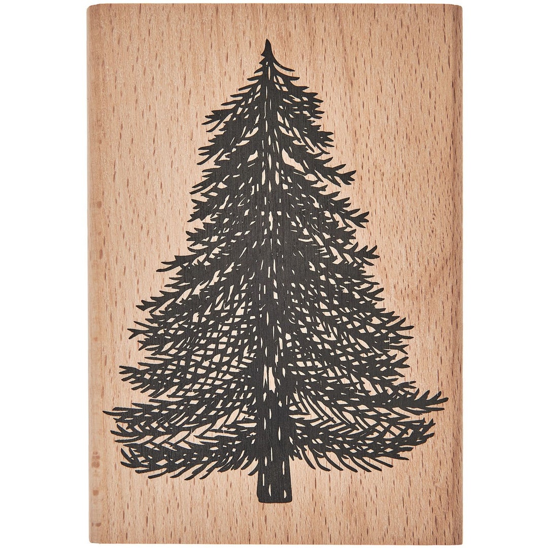 Rico Design Paper Poetry Stamp Christmas Tree 85 X 120 Mm - Etsy