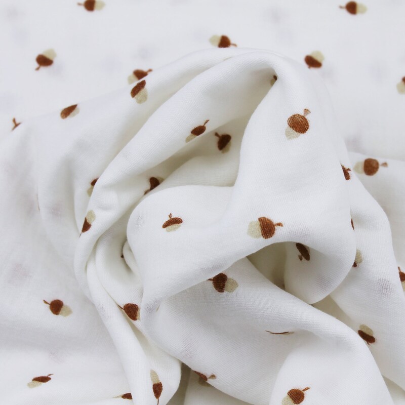 Acorn Forest Fabric - Etsy