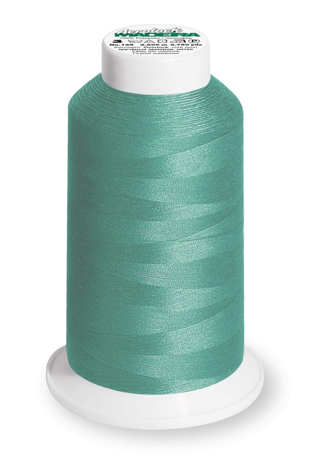 Madeira Aerolock 125 - Color 8971 Teal - 2500 M Cone - Etsy