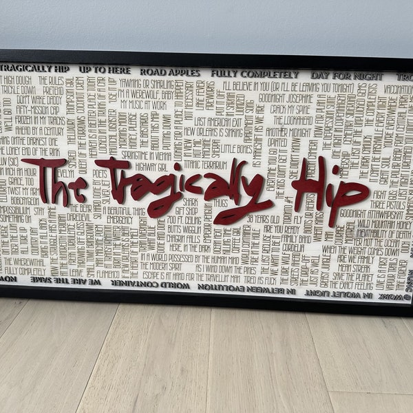 The Tragically Hip - Etsy Canada