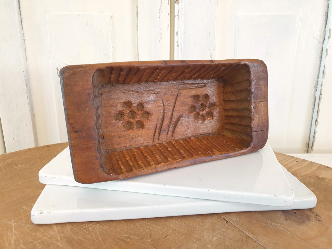 Old Butter Mold, Antique Butter Model, Wood, Wooden Model, Butter Model ...