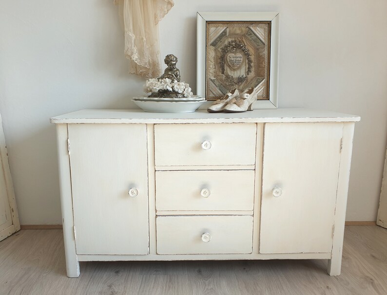 Old Dutch Chest of Drawers Antique Sideboard 50 Er-60s Old - Etsy