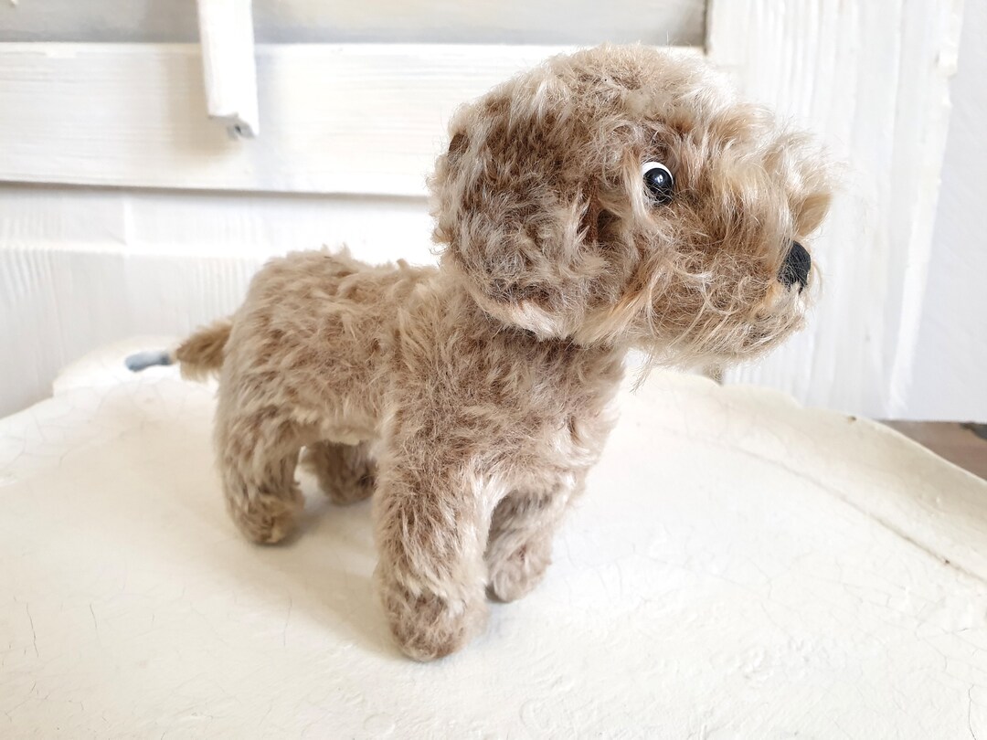 Antique Steiff Dog, Rough Haired Dachshund Raudi, Old Stuffed Toy, Cute ...
