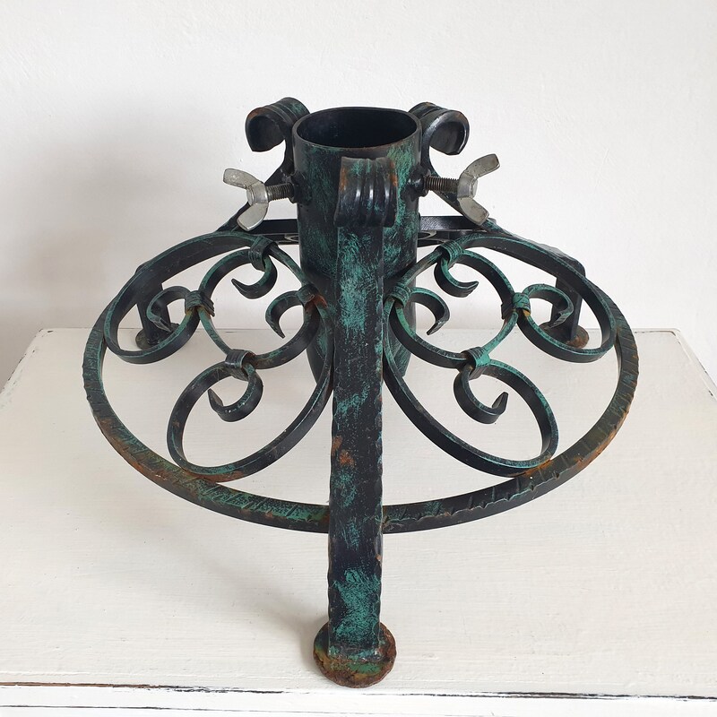 Cast Iron Tree Stand - Etsy