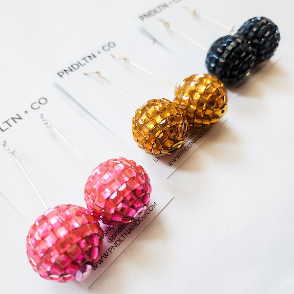 Disco Earrings - Etsy