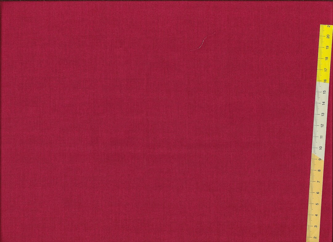 Patchwork Fabric linen Look Red Linen Texture Red - Etsy
