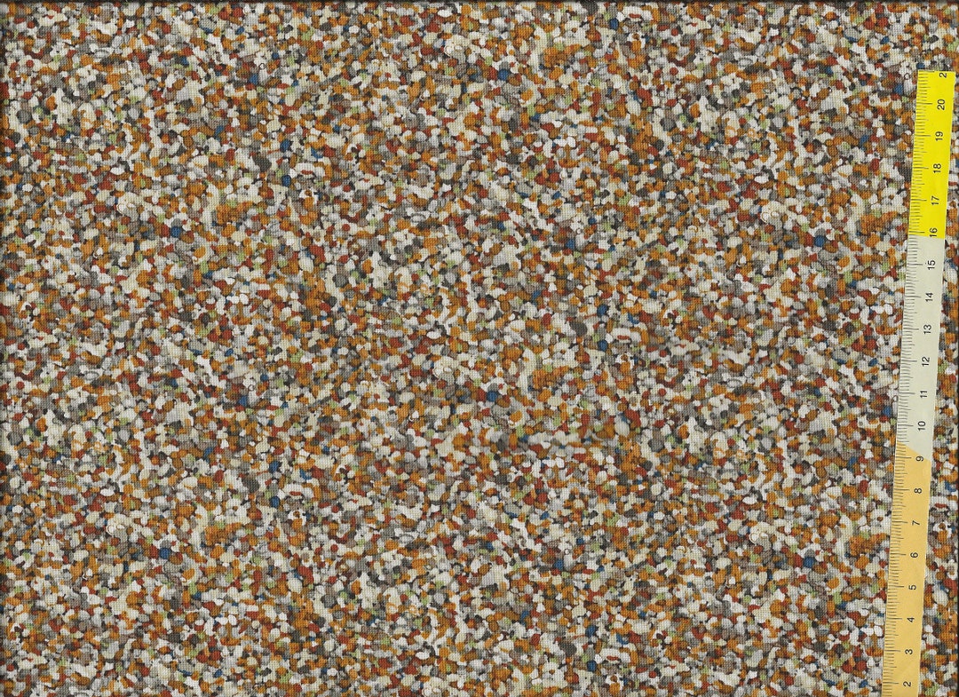 Patchwork Fabric landscape Mini Pebbles Pebbles, Beach - Etsy