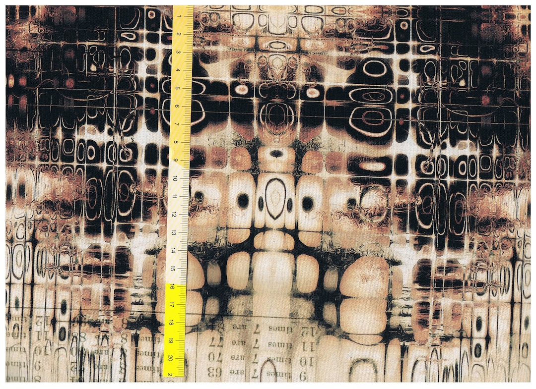 Patchwork Fabric abandoned, London Gridlock, Tim Holtz - Etsy