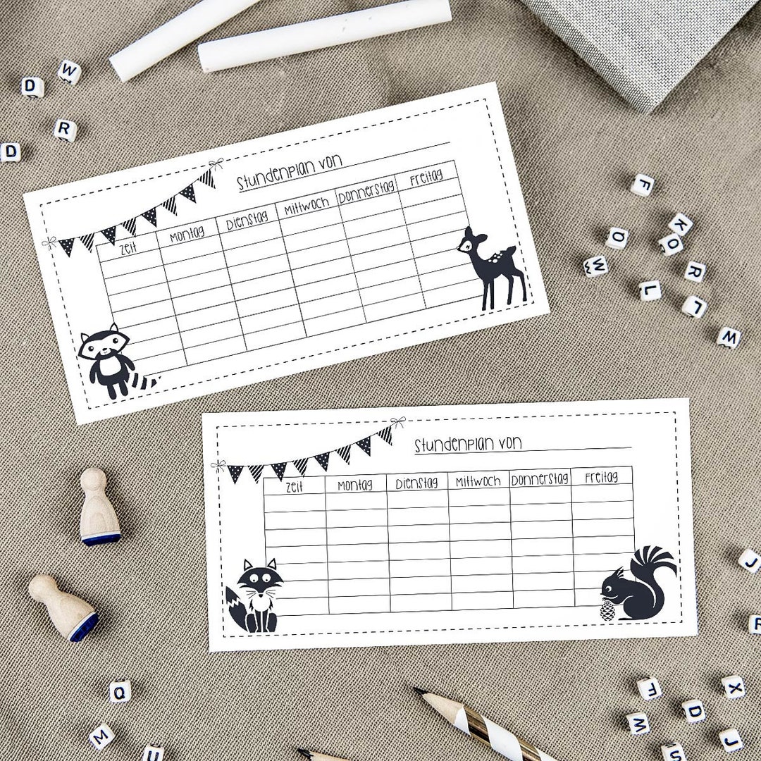 Download: Timetable for Pencil Case, Timetable for Pencil Case ...