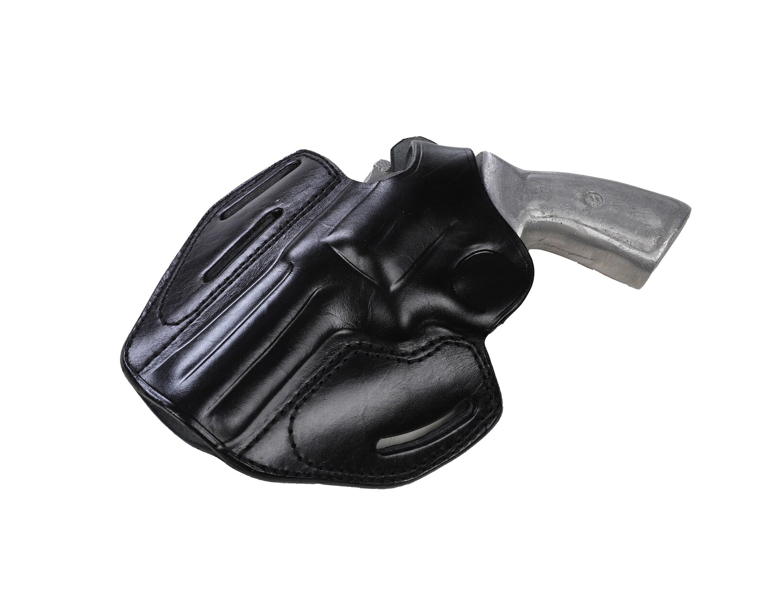 Taurus Model 82 Revolver 38SPL Leather OWB Three Belt Slot Holster 3-4 ...