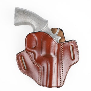 Colt Python 3 Inch 357 Magnum Leather OWB Open Top Belt Holster - Etsy