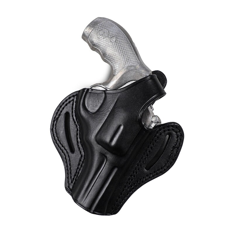 S&W 686 Plus Leather Revolver Case Fits 2.5-3 Inch Barrel 357 Magnum ...