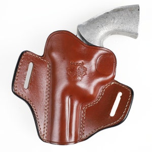 Colt Python 3 Inch 357 Magnum Leather OWB Open Top Belt Holster - Etsy