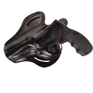 New Colt Python 357 Magnum Leather OWB 4.25 Barrel Holster - Etsy