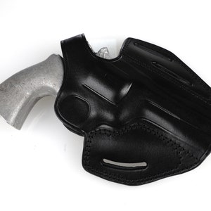 Colt Python 4 Inch 357 Magnum Leather OWB Three Slot Belt Holster - Etsy