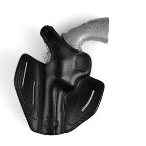 Colt Python 4 Inch 357 Magnum Leather OWB Three Slot Belt Holster - Etsy