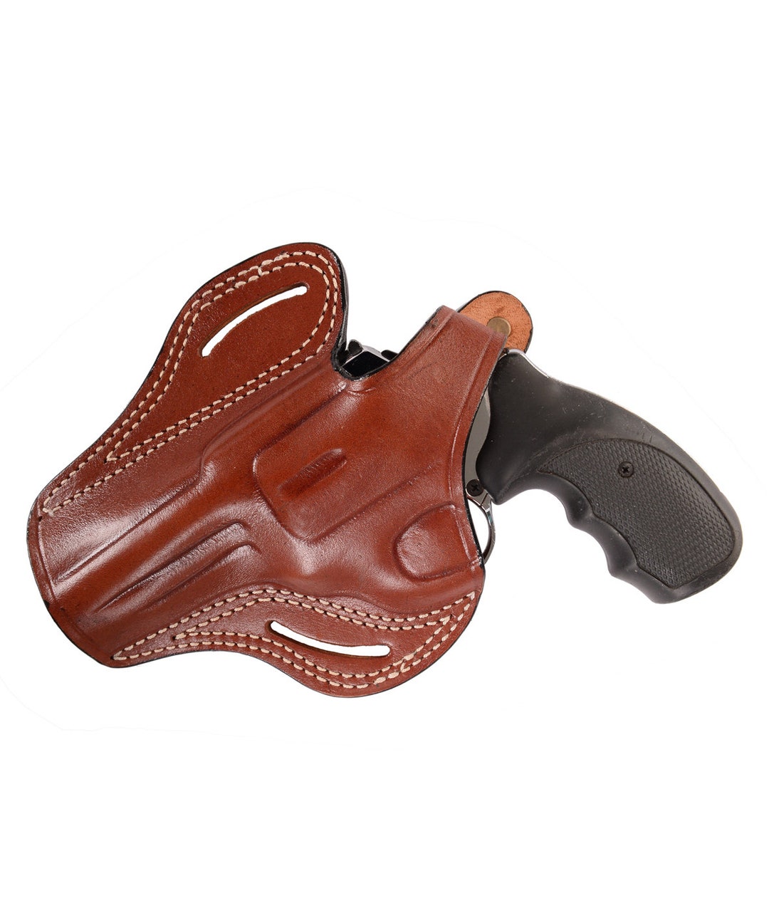 New Colt Python 357 Magnum Leather OWB 4.25 Barrel Holster - Etsy
