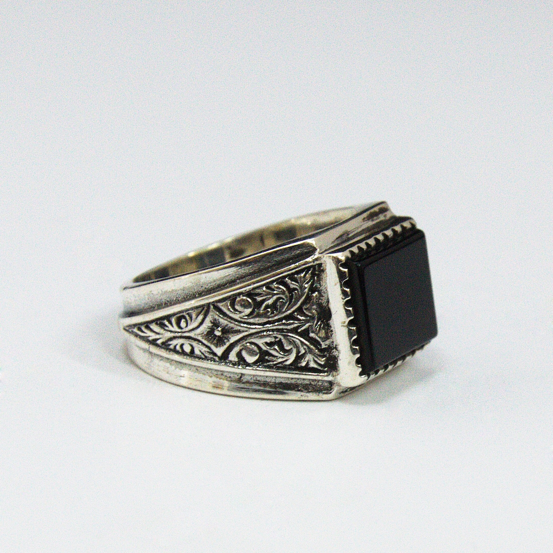 Handmade 925 Sterling Silver Men's Ring Silver Ring - Etsy
