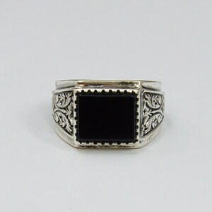 Handmade 925 Sterling Silver Men's Ring, Silver Ring, Rings for Men ...