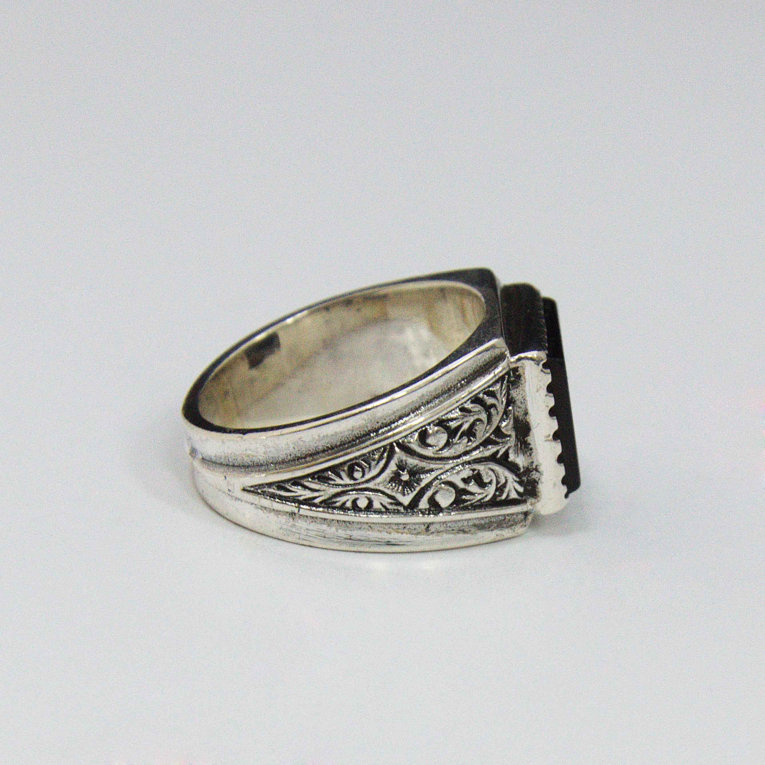 Handmade 925 Sterling Silver Men's Ring Silver Ring | Etsy