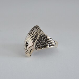 Eagle 925 Sterling Silver Handmade Men's Ring, Silver Ring, Rings for ...