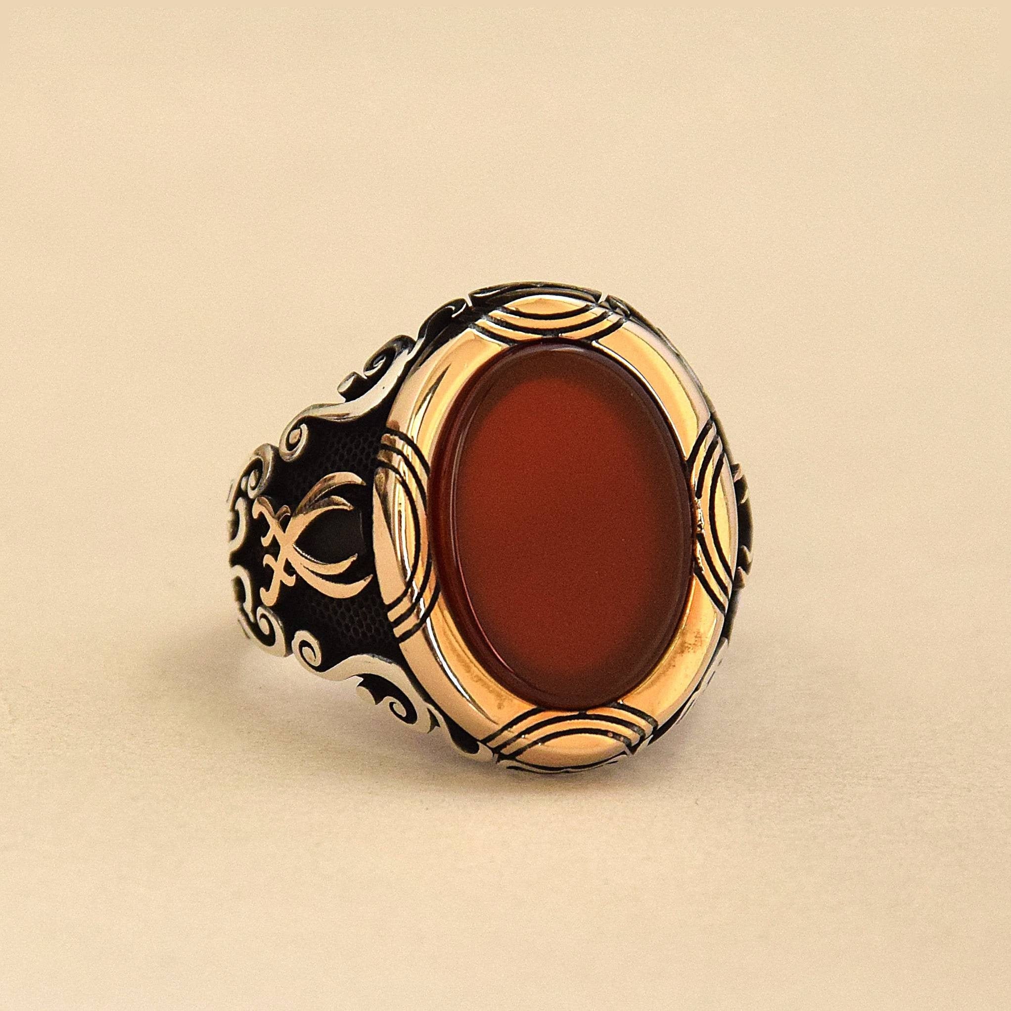 Zulfiqar 925 Sterling Silver Handmade Men's Ring Silver | Etsy