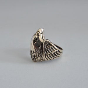 Eagle 925 Sterling Silver Handmade Men's Ring, Silver Ring, Rings for ...