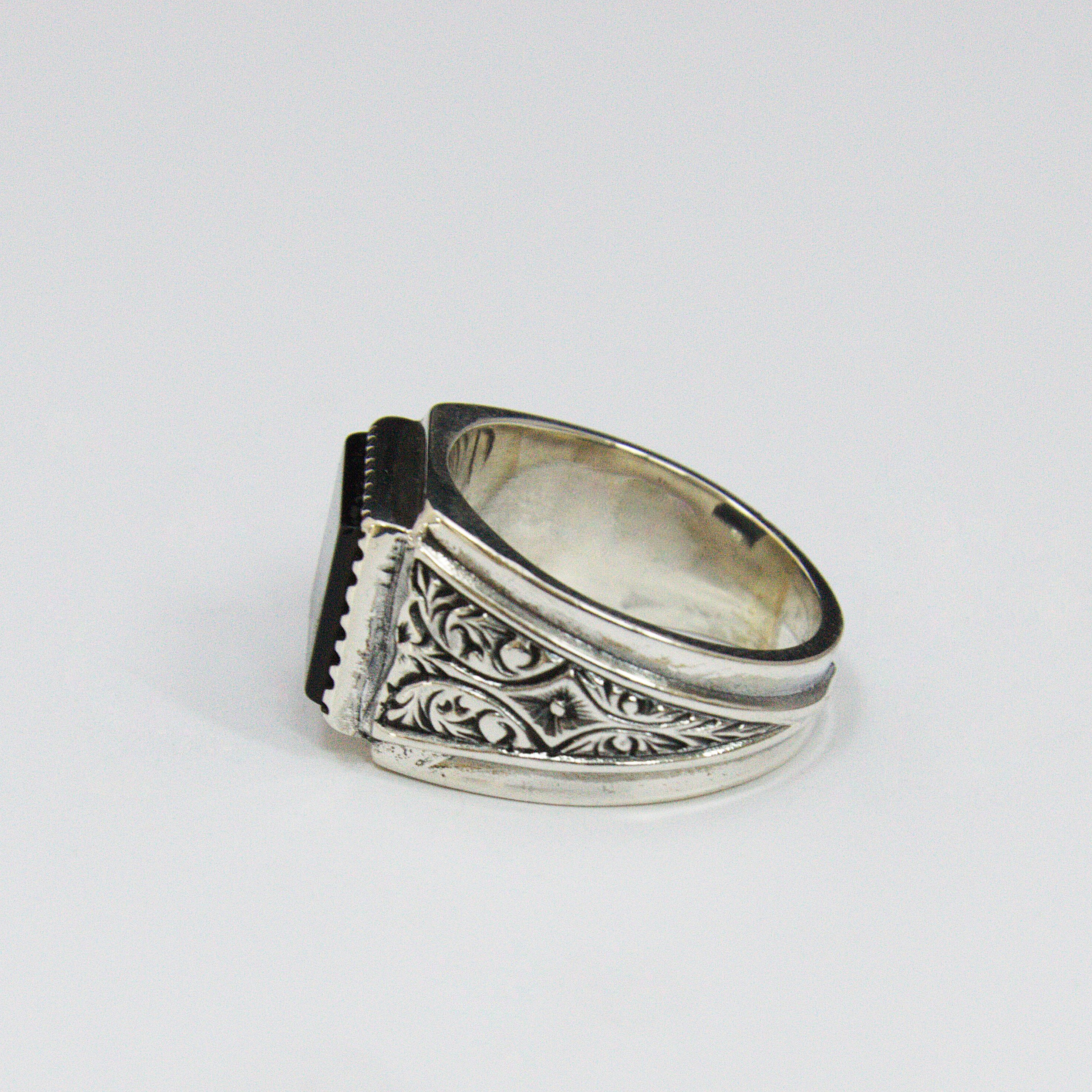 Handmade 925 Sterling Silver Men's Ring Silver Ring | Etsy