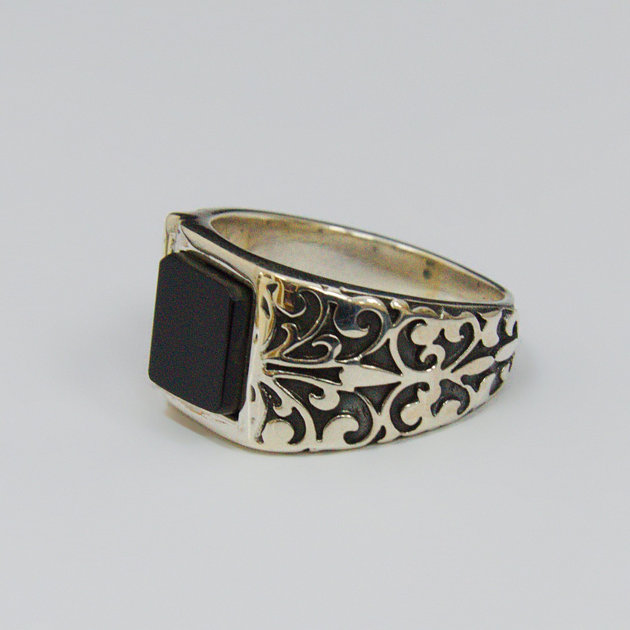 Handmade 925 Sterling Silver Men's Ring Silver Ring | Etsy