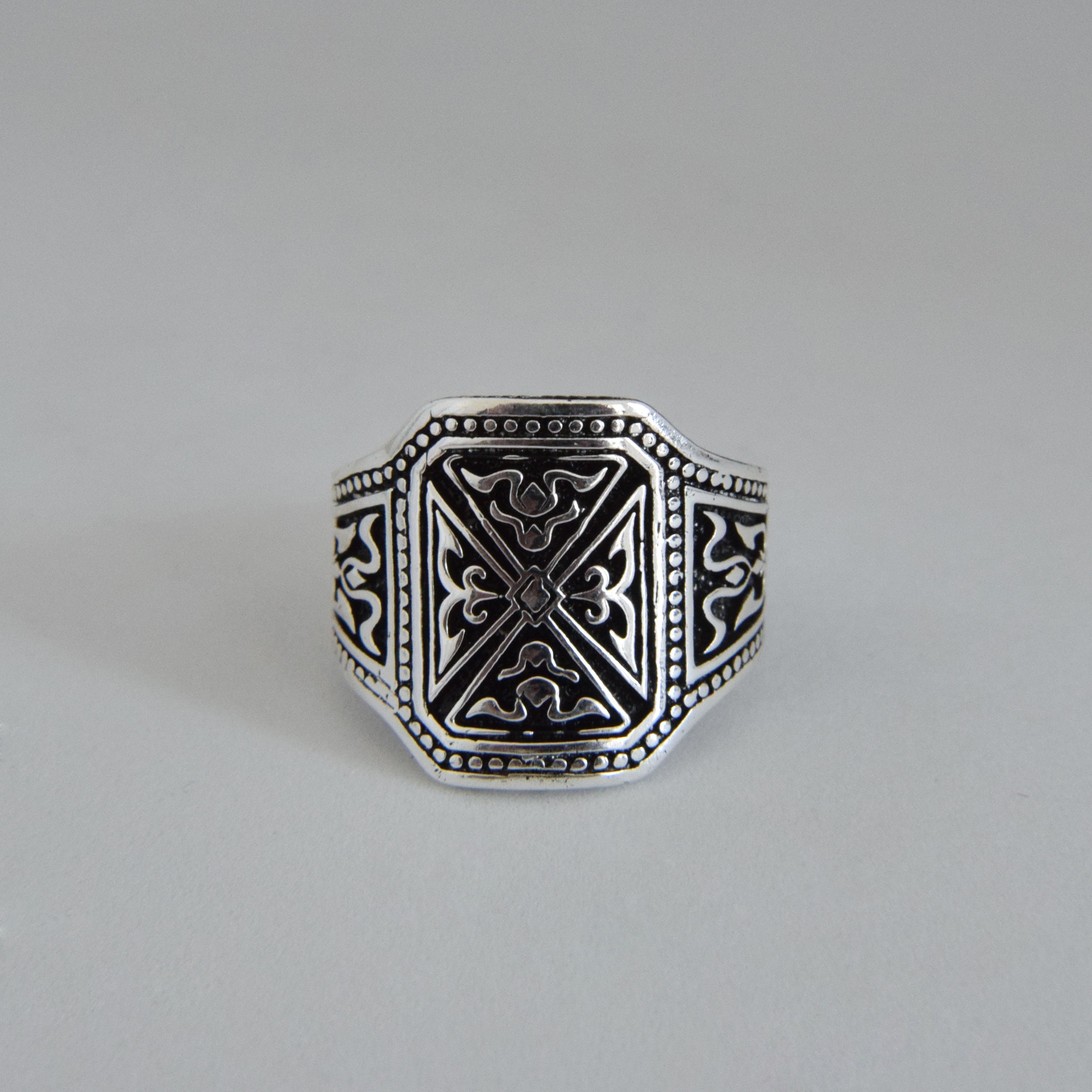 925 Sterling Silver Handmade Men's Ring Silver Ring - Etsy