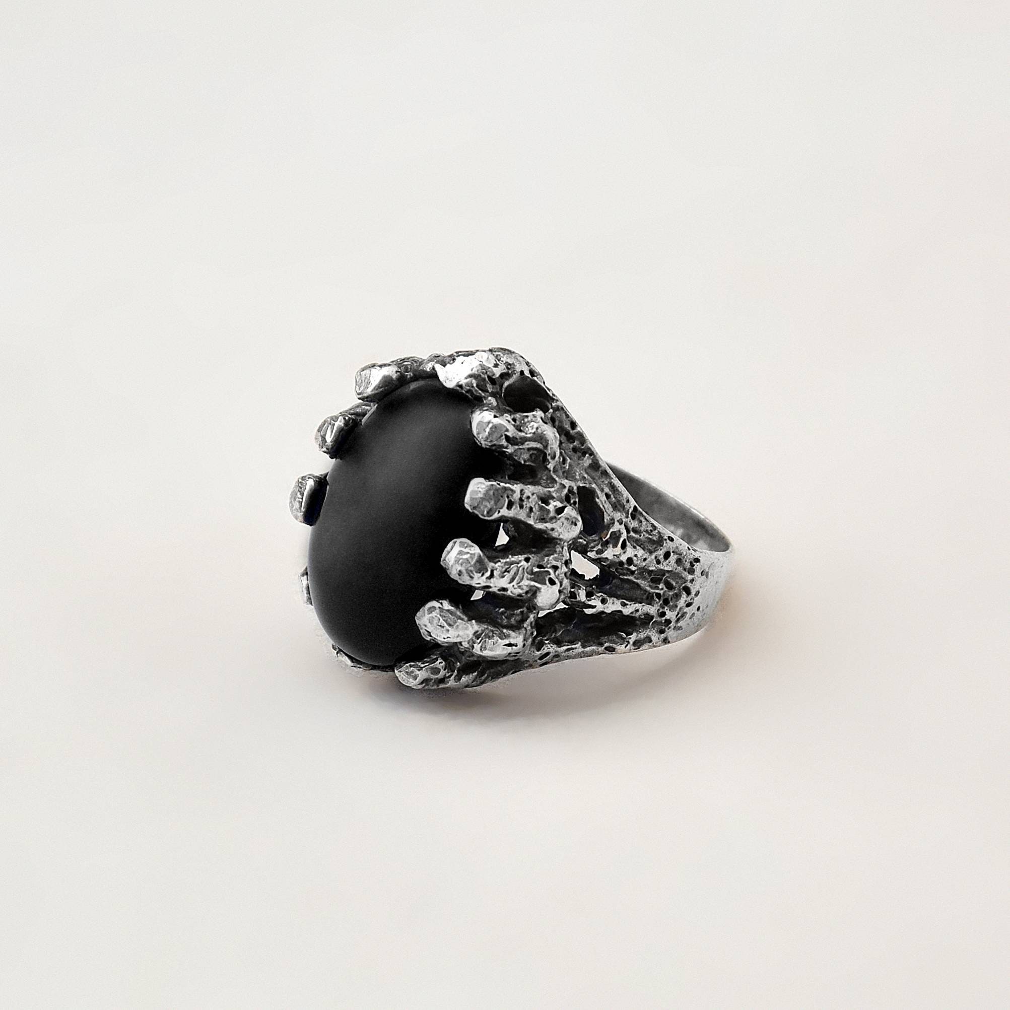 Handmade 925 Sterling Silver Men's Ring Silver Ring - Etsy