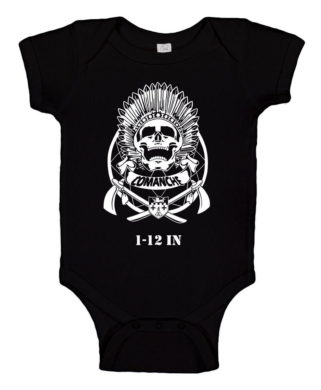 Comanche Baby Bodysuit in Multiple Sizes. free Shipping for Orders Sent ...