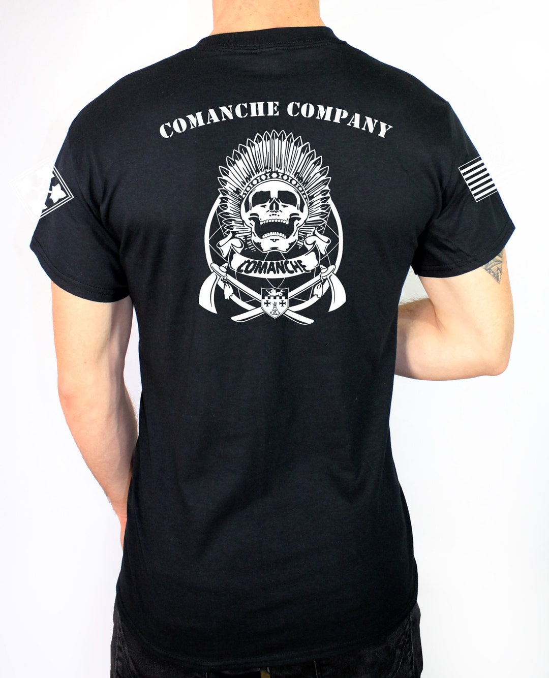 Comanche Company Unisex Black PT Shirt. This Shirt is Approved for PT ...
