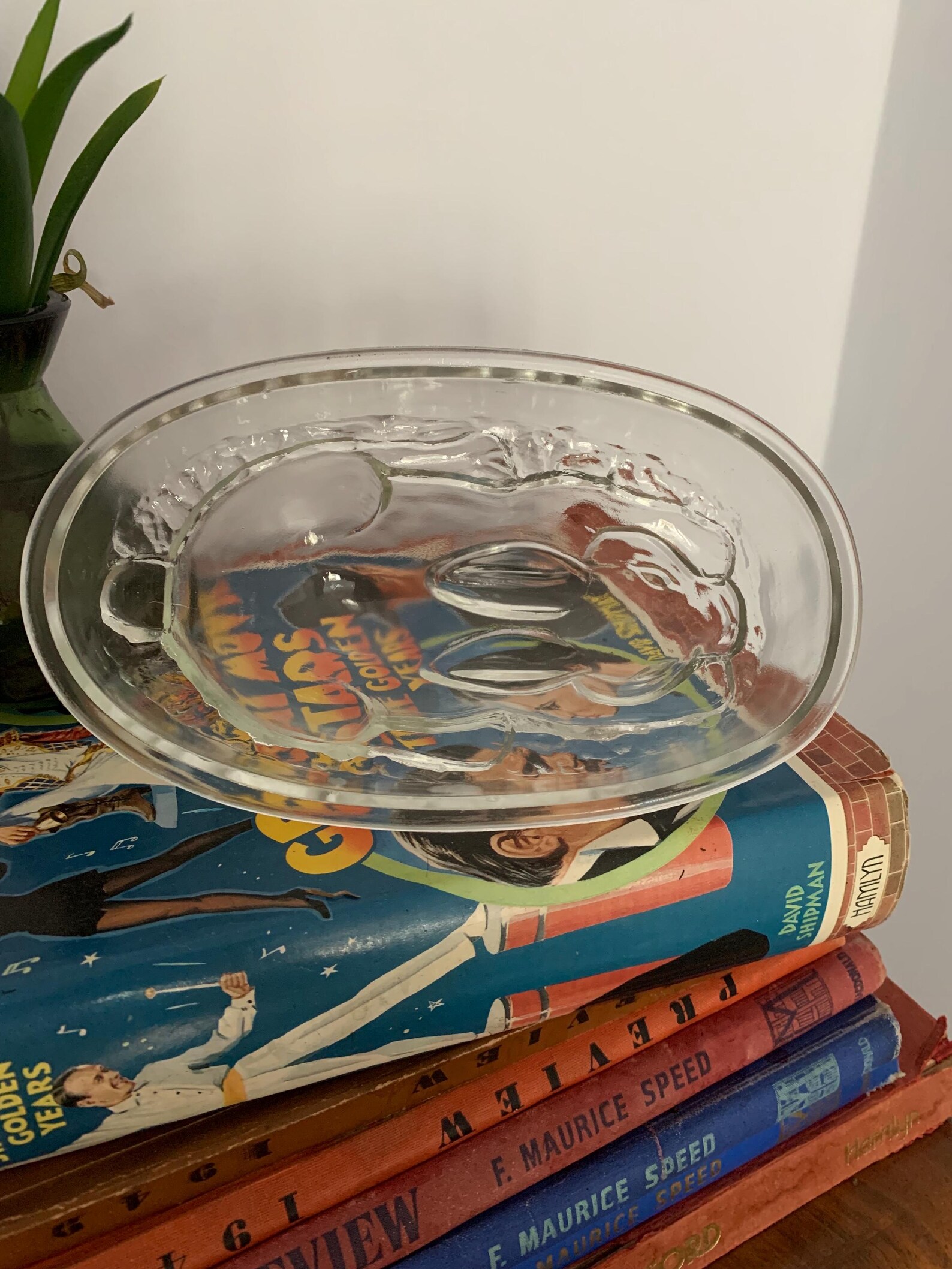 Vintage Glass Bunny Rabbit Jelly Mould, Mid Century, Retro Kitchen ...