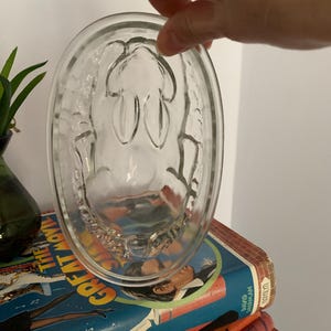 Vintage Glass Bunny Rabbit Jelly Mould, Mid Century, Retro Kitchen ...