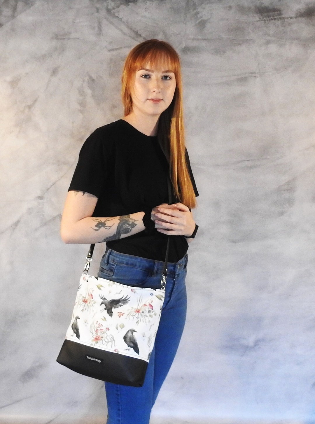 Vintage Style Purse, Cottagecore Purse, Ravens Purse, Pastel Purse - Etsy