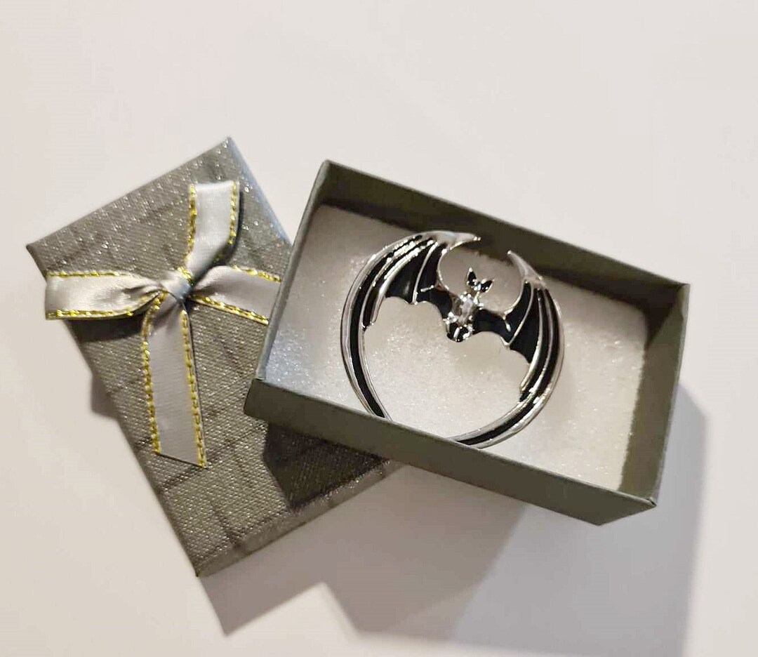 Bat Brooch, Gothic Brooch, Large Bat, Stainless Steel Jewerly - Etsy