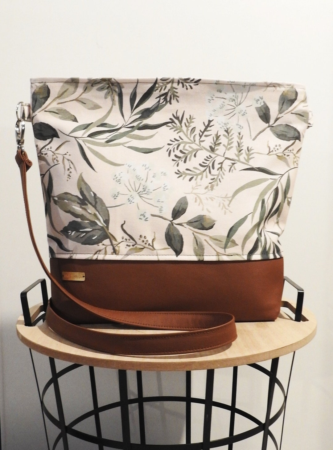 Pastel Purse , Floral Purse , Vintage Bag, Botanical Bag, Plants Bag - Etsy