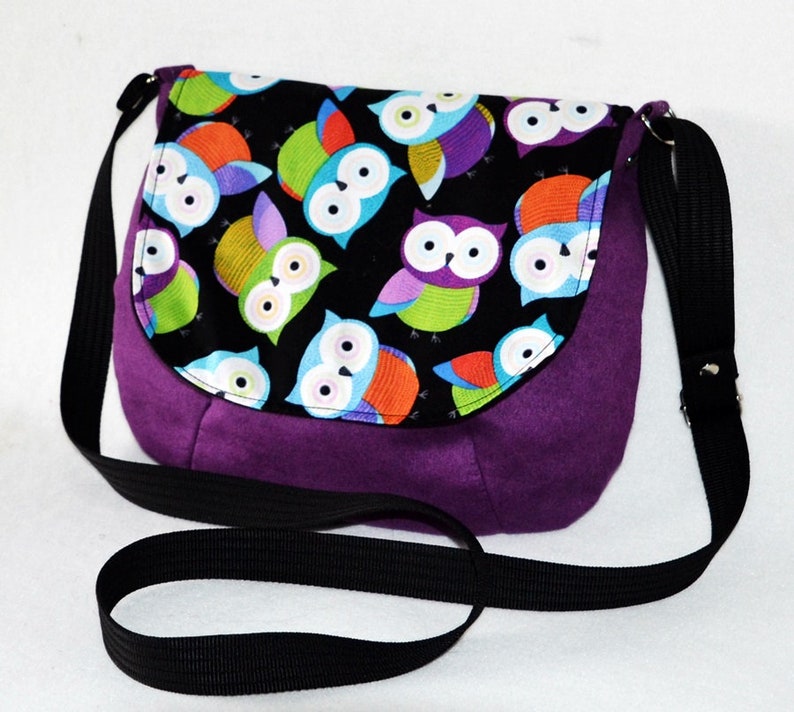 Crossbody / Crossbody Bag With Owls / Youth Purse / Bag for Girsl ...