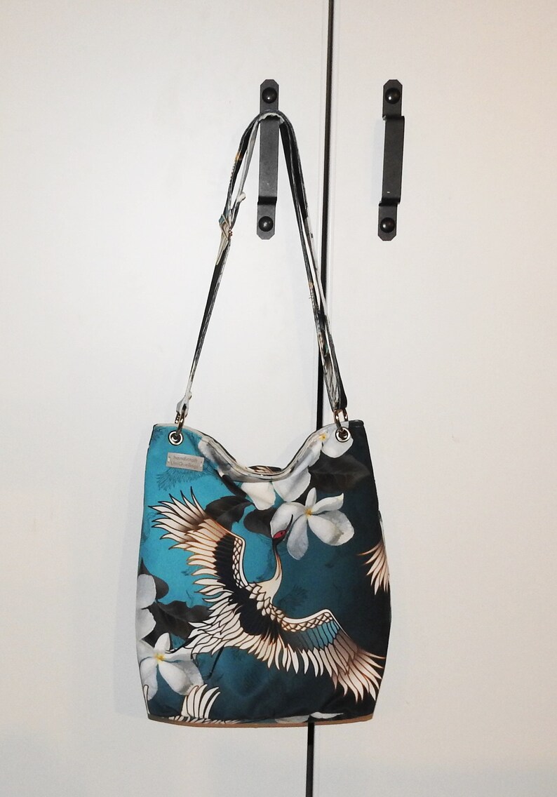 Boho Bag / Crane Bag Japanese Style Bag Oriental Style Bag | Etsy