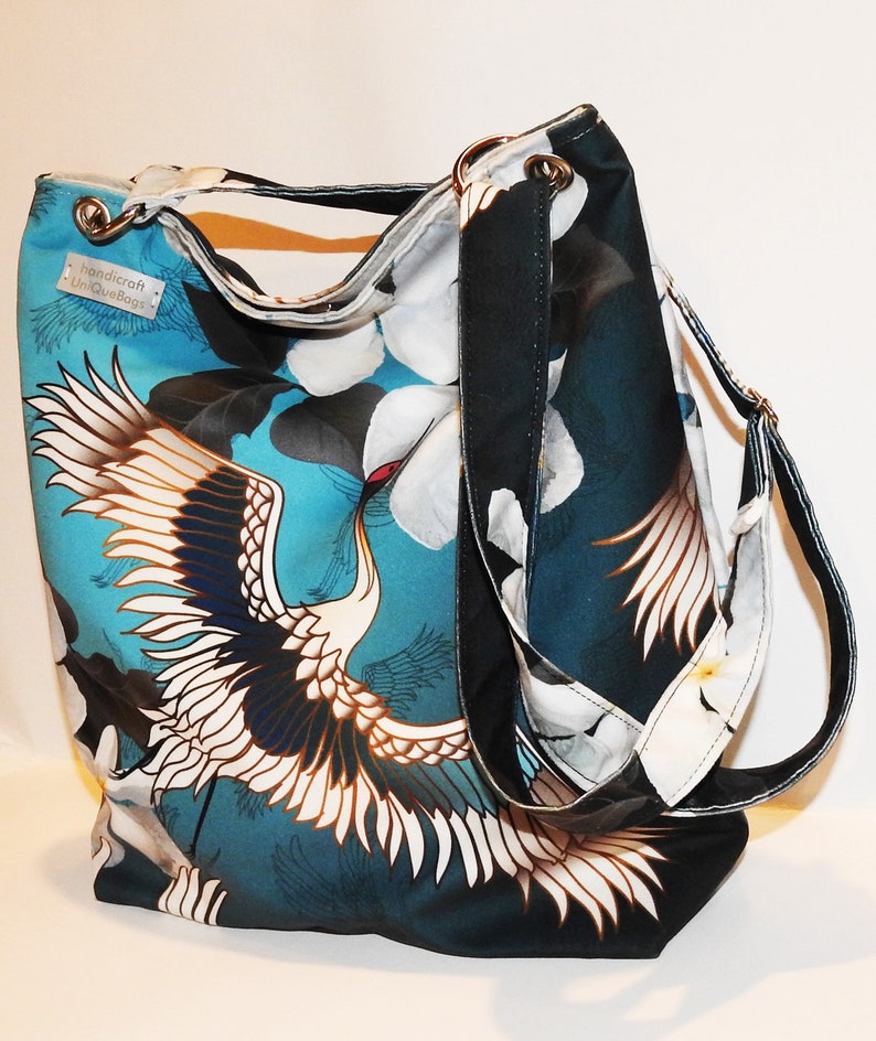 Boho Bag / Crane Bag Japanese Style Bag Oriental Style Bag | Etsy