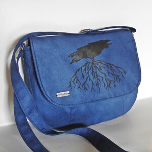 Raven Purse, Crossbody Bag, Medium Messenger, Gothic Bag - Etsy
