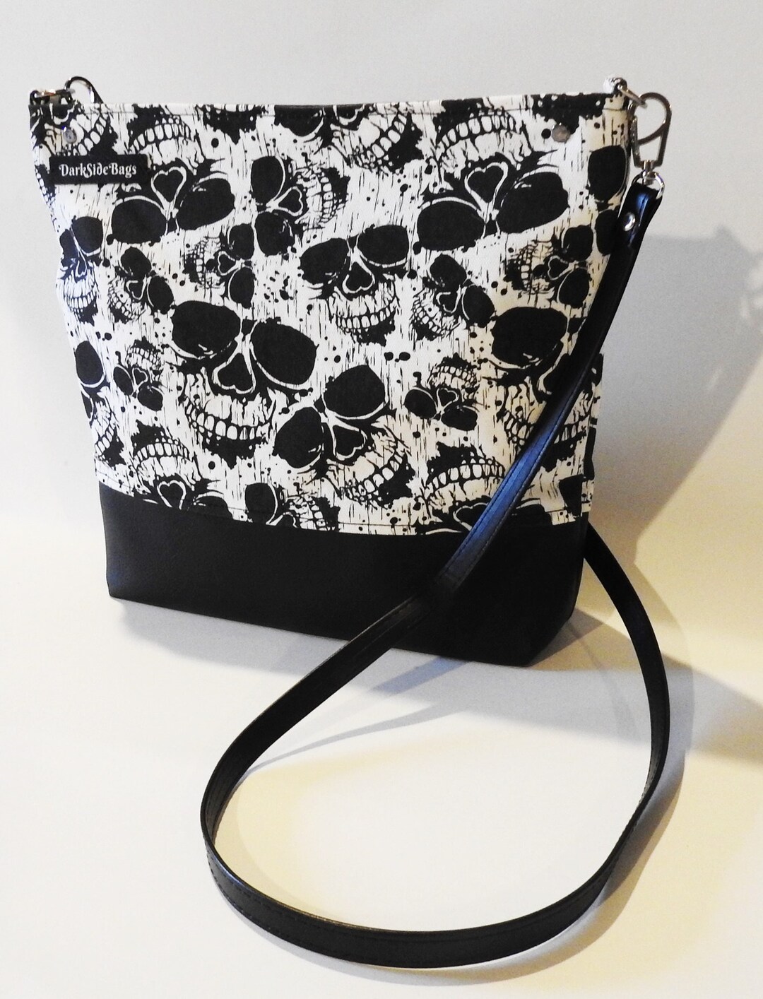 Waterproof Bag, Gothic Purse, Gothic Bag, Crossover Bag, Skull Purse ...