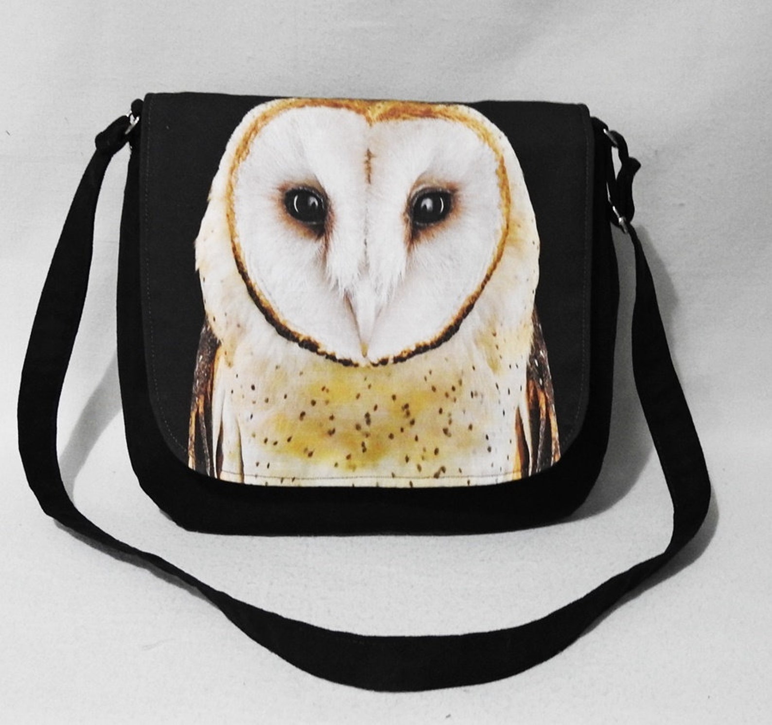 Barn Owl Crossbody Bag Barn Owl Purse Owl Bag Messenger | Etsy