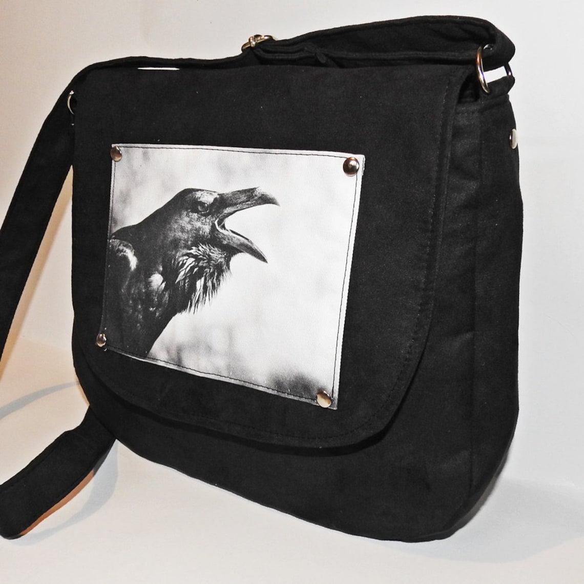 Raven Purse Gothic Purse Crossbody Bag Crossbody Purse - Etsy