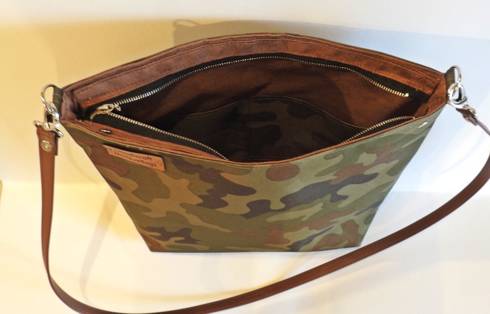 Camo Bag, Crossbody Bag, Military Style Bag, Medium Messenger - Etsy