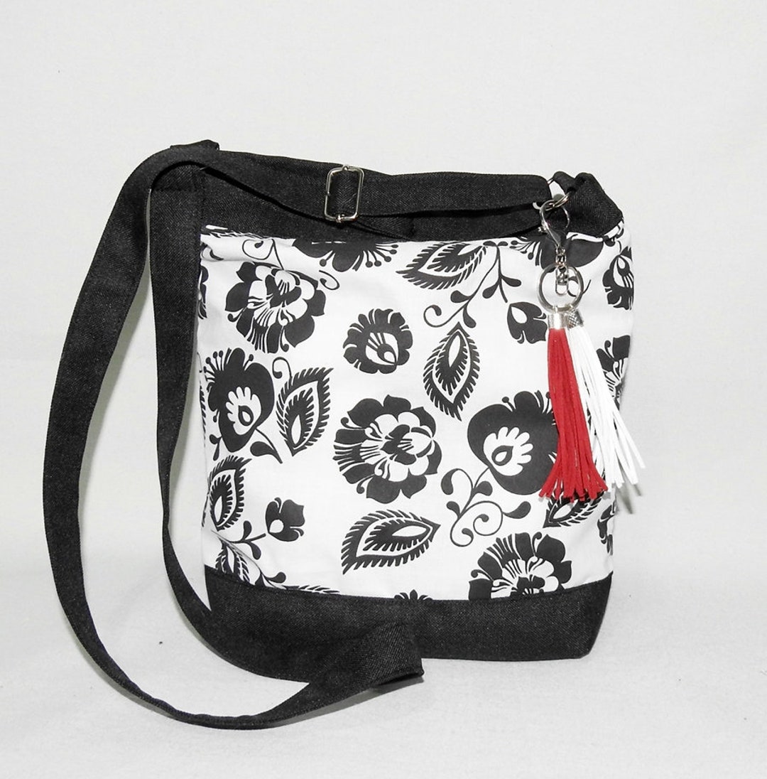 Crossbody Bag Ethno Boho Polish Folk / Polish Ethnic Pattern / Polish ...